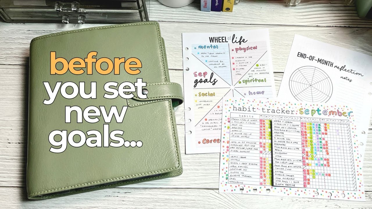 🔴 LIVE! How I Reflect on My Goals Before Setting New Ones (October ...