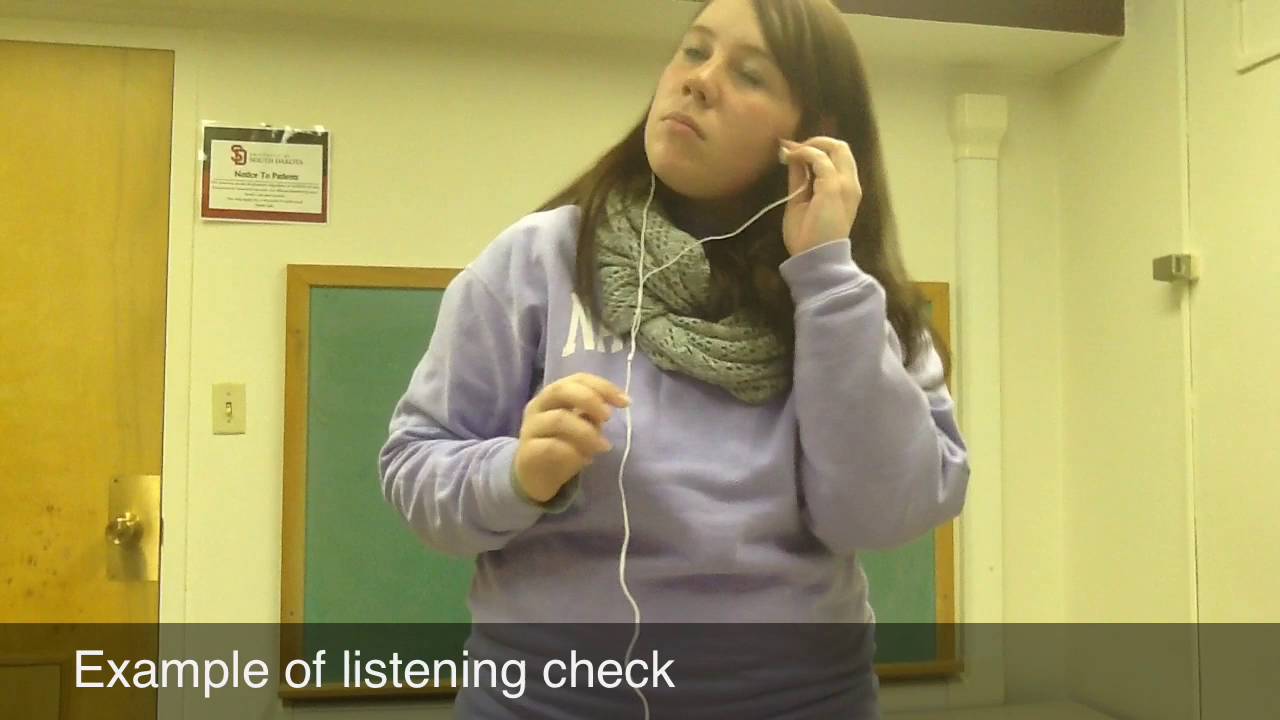 How To Do a CI Listening Check - YouTube