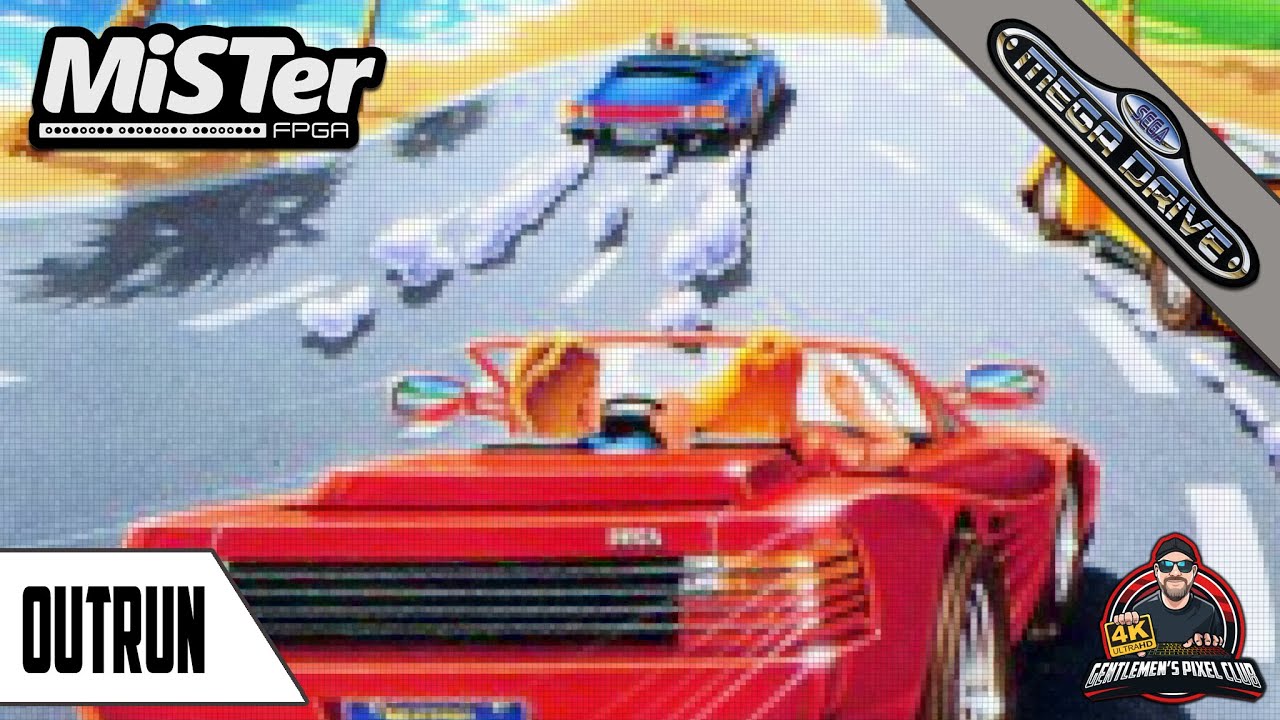 Out Run / MiSTer FPGA / Mega Drive / Genesis - YouTube