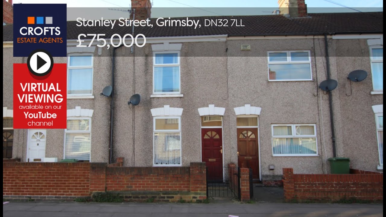 Crofts Virtual Viewing - Stanley Street, Grimsby. £75,000 - YouTube