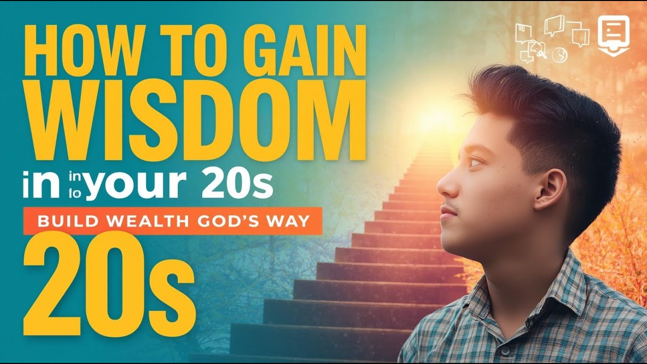 How to gain wisdom in your 20s (so you build wealth God's way) - YouTube