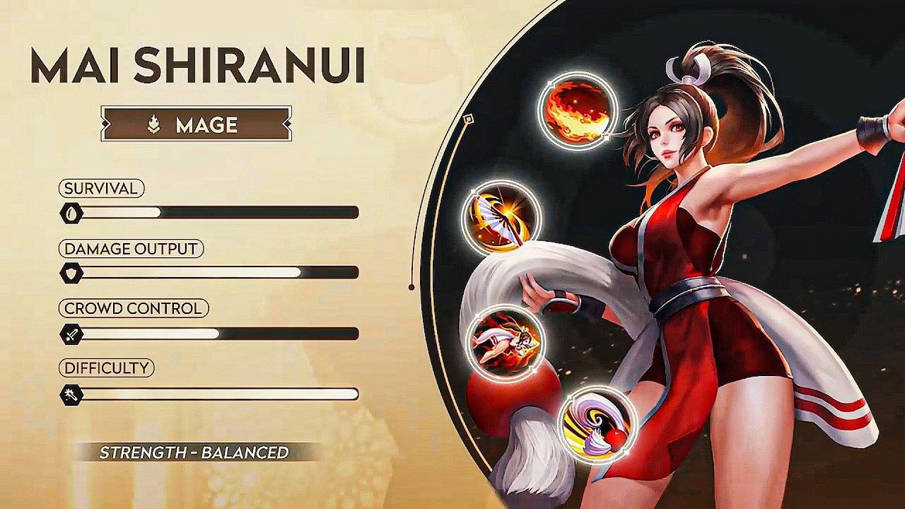 Mai Shiranui Guide and Tutorial Honor of Kings - YouTube