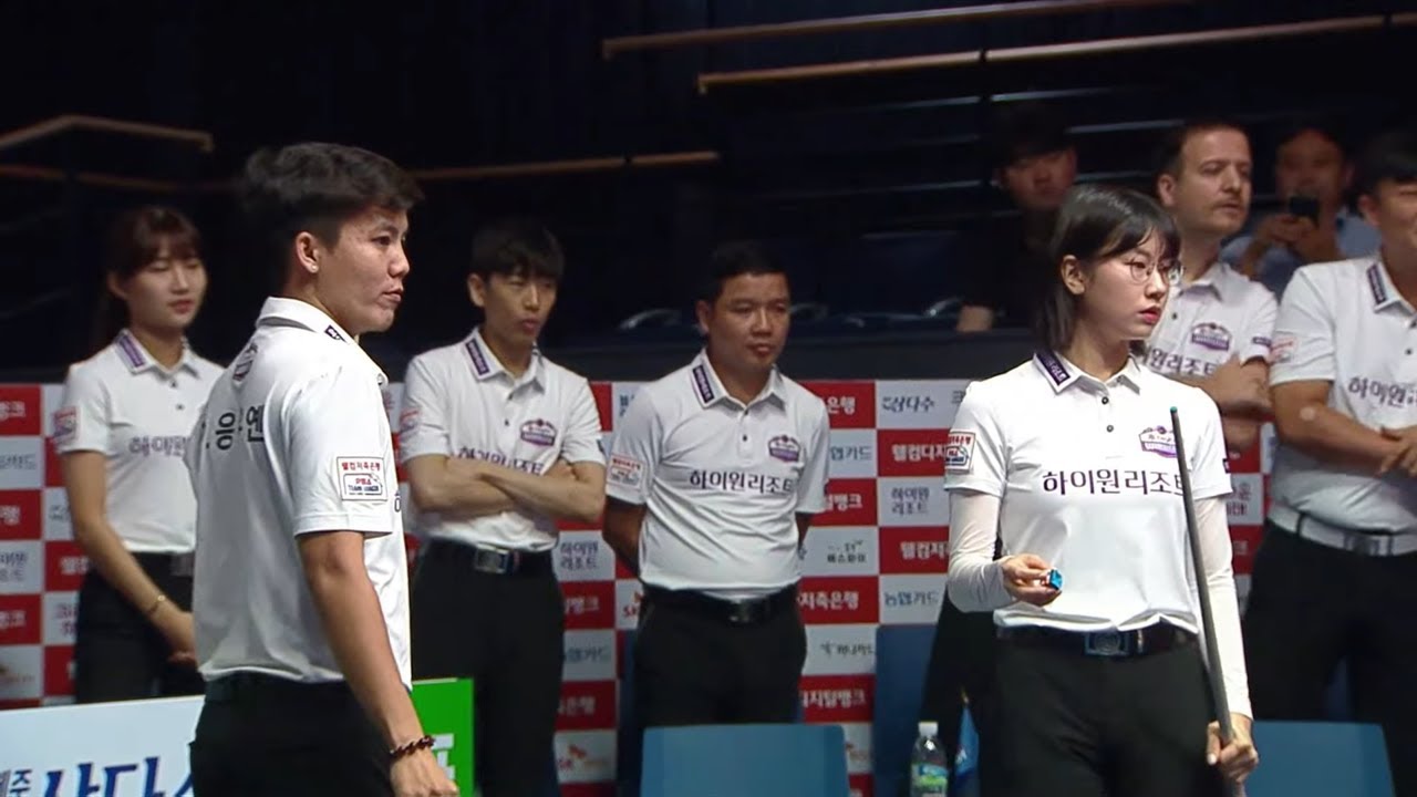 [혼합복식] 🇰🇷 Lee Mi-Rae & 🇻🇳P Nguyen vs 🇰🇷 Kim Im-kwon & Choi Hye-mi. PBA ...