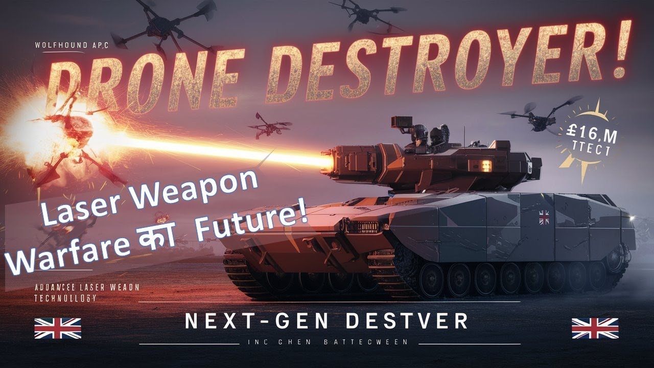 New laser gun melt drone & set it on fire - UK laser weapon test shoots ...