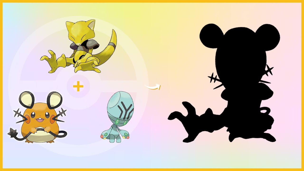 Pokemon Fusion | Abra + Elgyem + Dedenne - YouTube