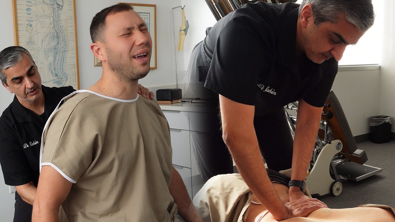 Relieving Back Pain through adjustments with Dr. Rahim. - YouTube