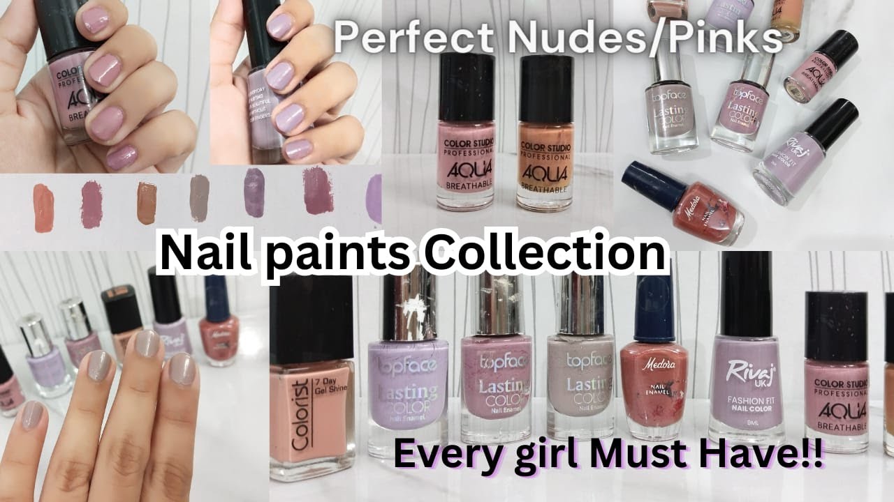 Top Nail Paint Collection | Trendy nail paint shades | Swatches and ...