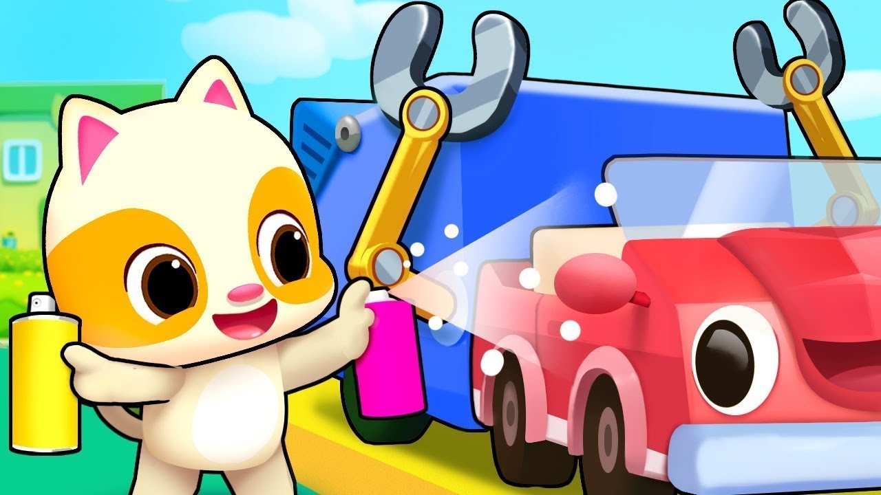 Nursery Rhymes | Garbage Trucks for Children | Doctor Cartoon, Fire ...