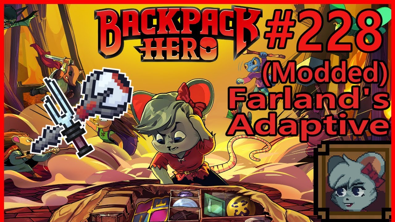 Backpack Hero Modded: Just what adaptive mode needed, more variance ...