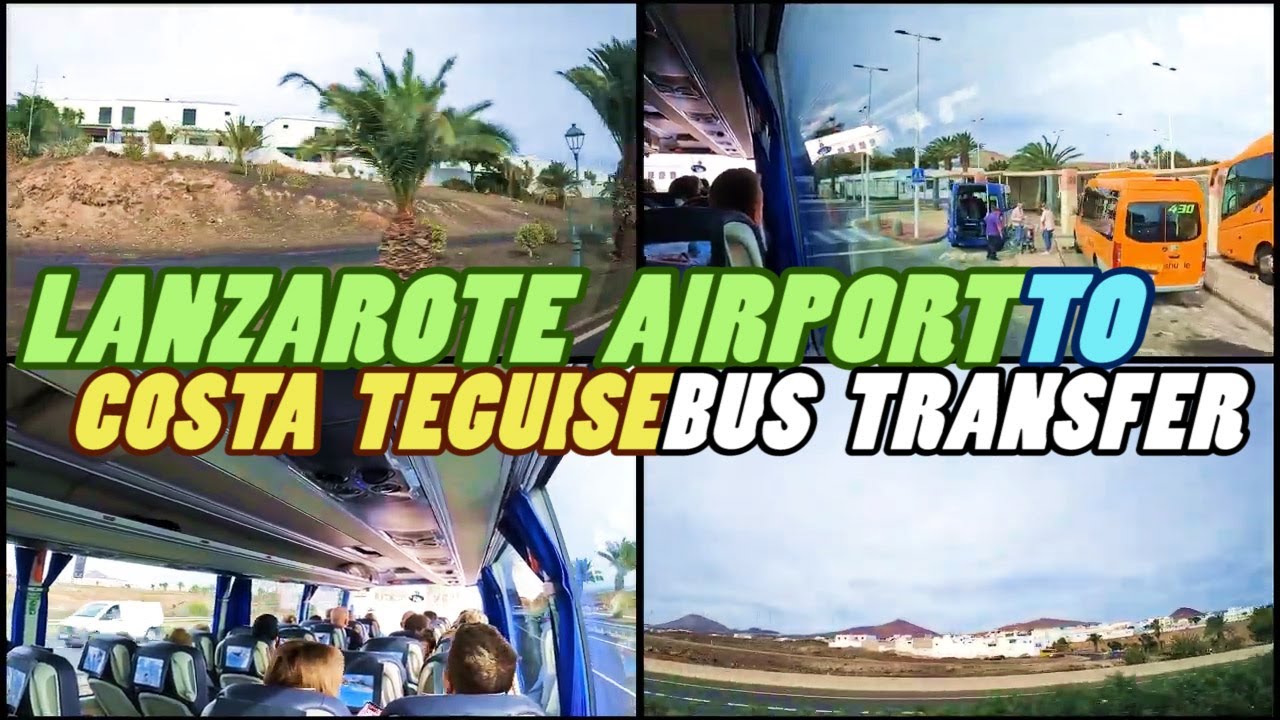 Lanzarote Airport to TUI Suneo El Trebol Hotel Bus Transfer - Lanzarote ...