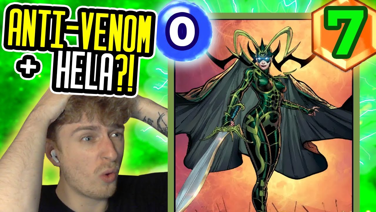 ANTI-VENOM makes HELA good again in Marvel Snap?! Could Hela be meta ...