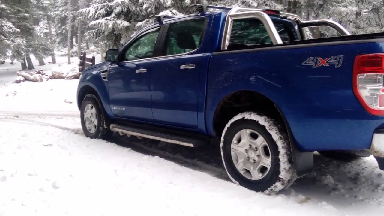 Ford Ranger Snow Drift - YouTube