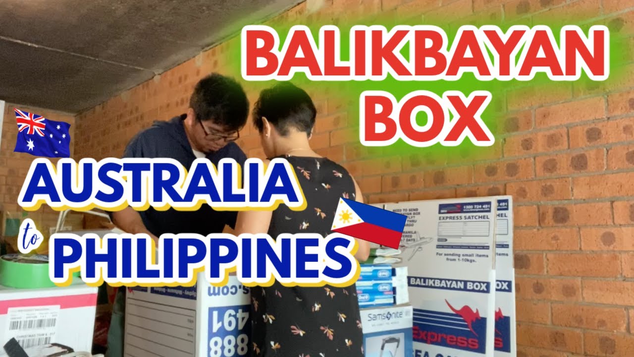 SENDING BALIKBAYAN BOX AUSTRALIA TO PHILIPPINES | WHAT'S INSIDE THE ...