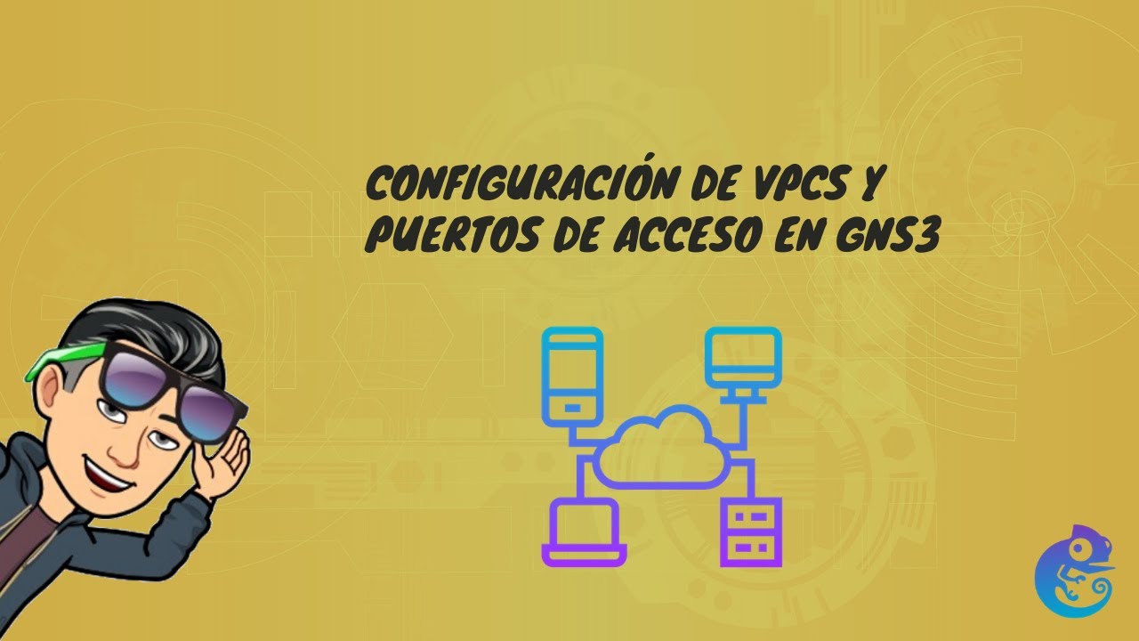 Configuración de VPCS y puertos de acceso en GNS3 - YouTube