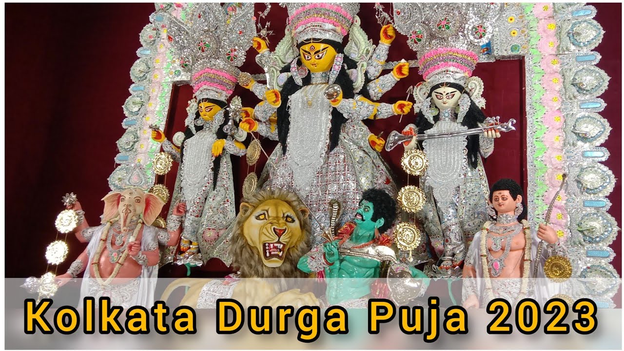 Kolkata Durga Puja 2023 "Jholok" Part 5 / By Neha Acharya #viral # ...
