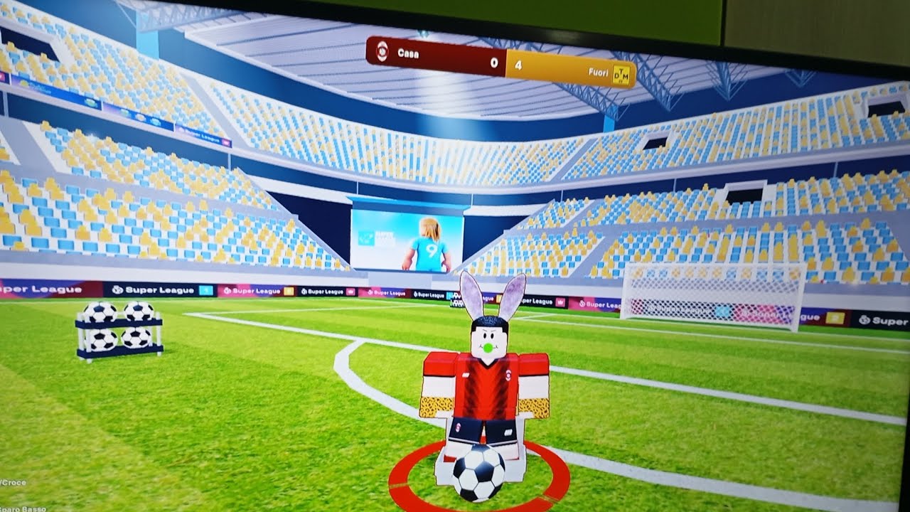 giochiamo a soccer calcio su roblox - YouTube
