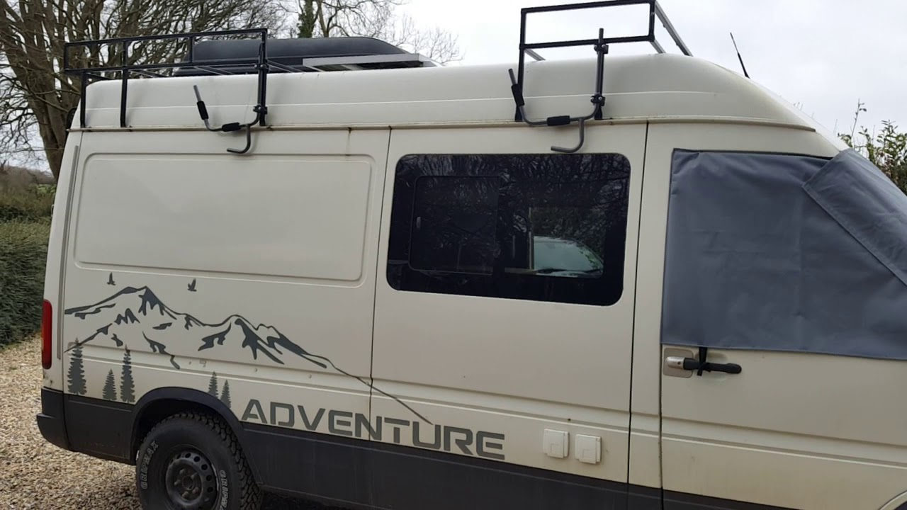 VW LT35 camper conversion part 28 - YouTube