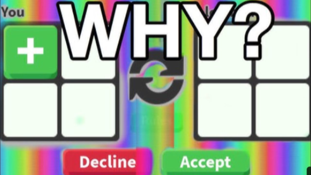 (Roblox adopt me) how to change the colour of your trade square - YouTube