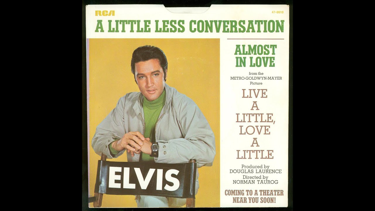 Elvis Presley "A Little Less Conversation" - YouTube