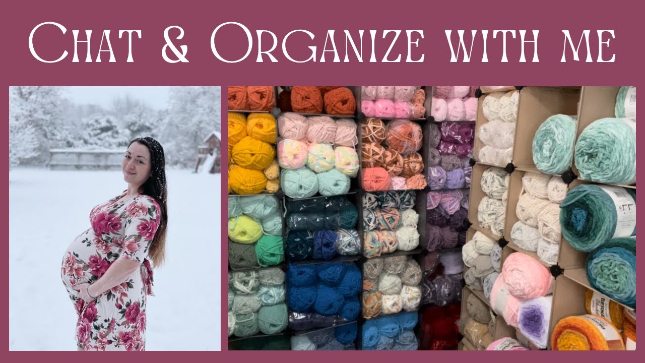 Mini Yarn Haul | Chat & Organize Yarn | Timelapse - YouTube