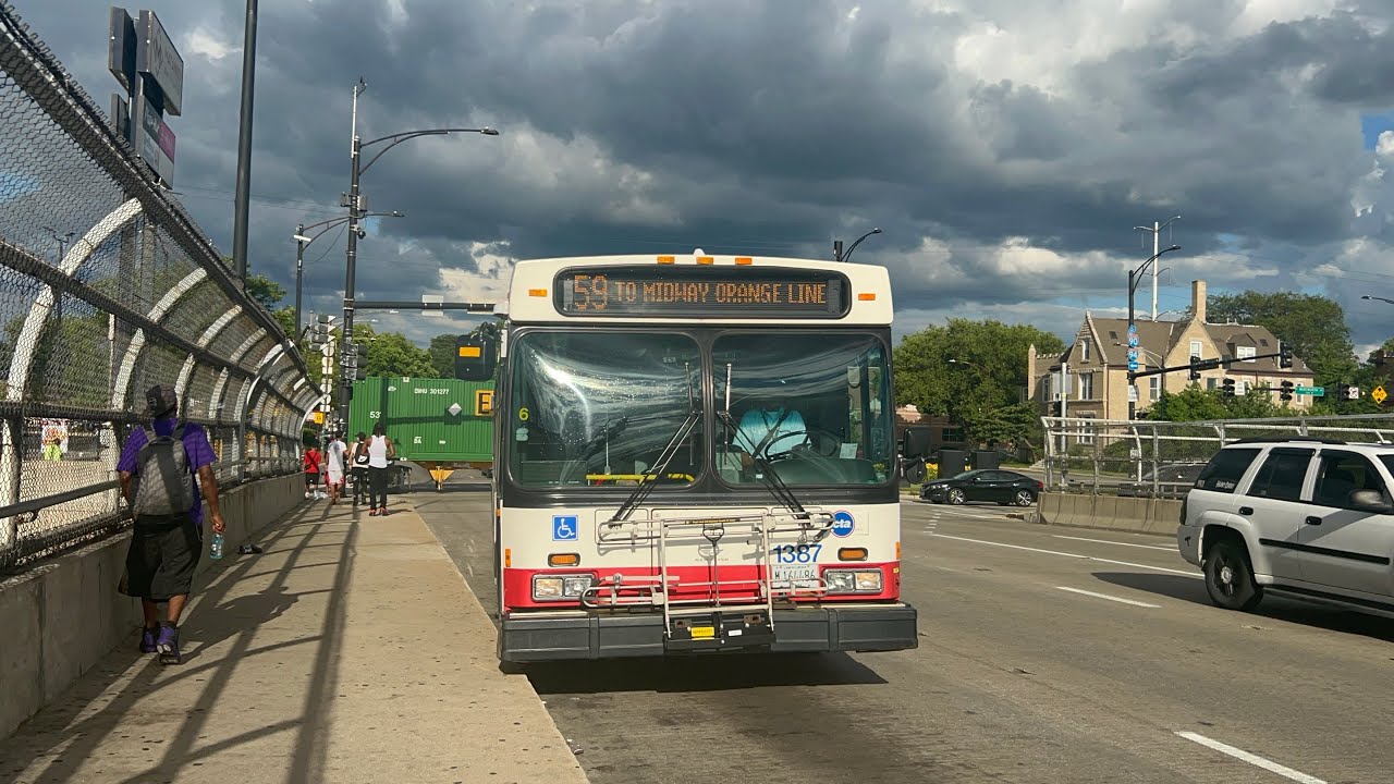 CTA Bus 59 59th/61st From Garfield Red Line To Midway Orange Line CTA ...