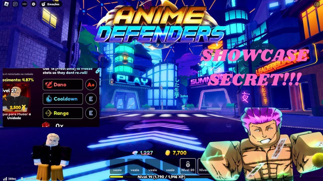 Showcase Secret Hakari Anime Defenders - YouTube