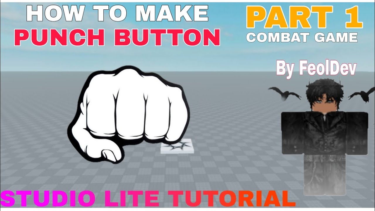 How to make Punch Button In Studio Lite | Punch | New - YouTube