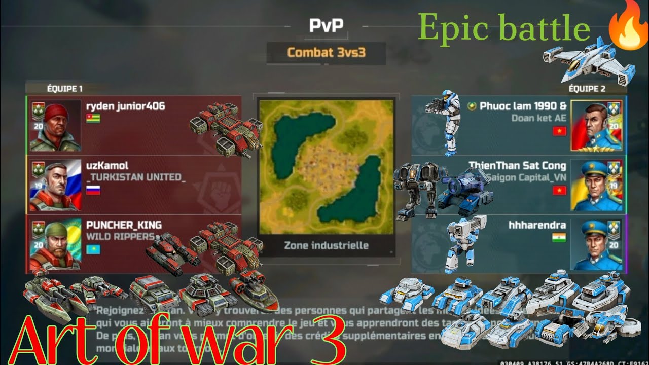 Epic 3v3 Battles in Art of War 3! - YouTube