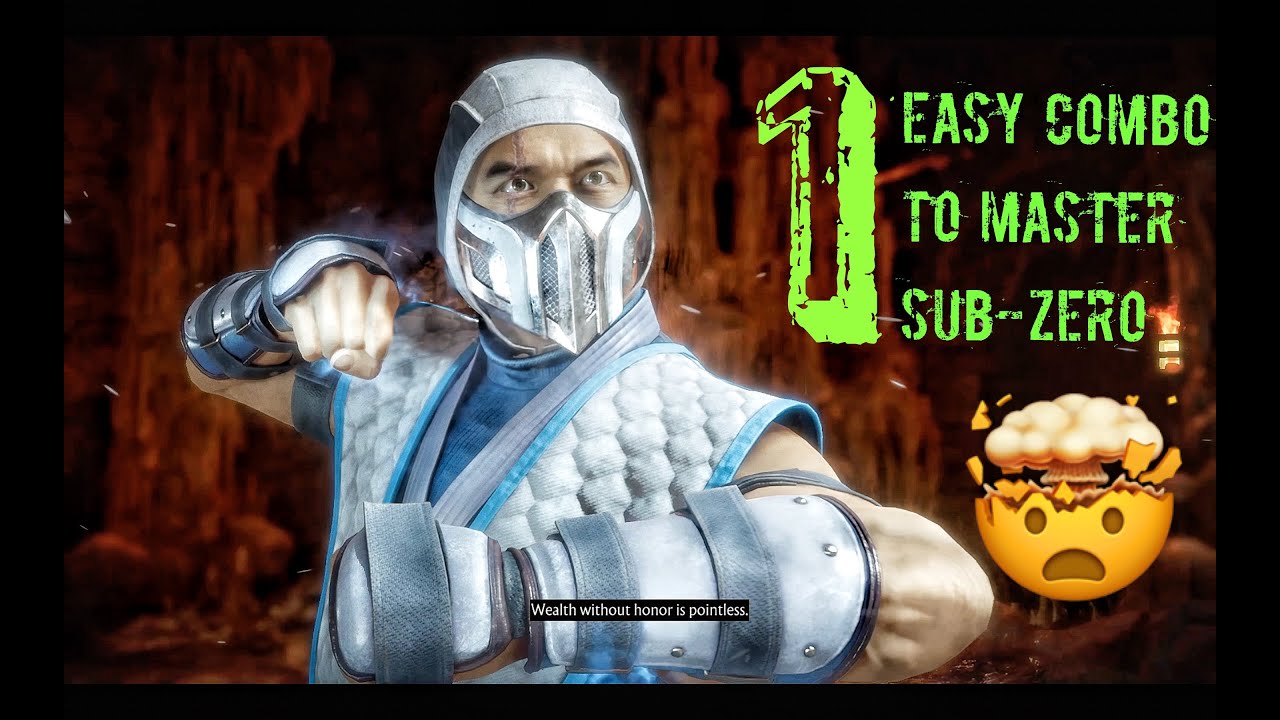 1 COMBO GUIDE TO MASTER SUB-ZERO | MK11 | 2021 - YouTube