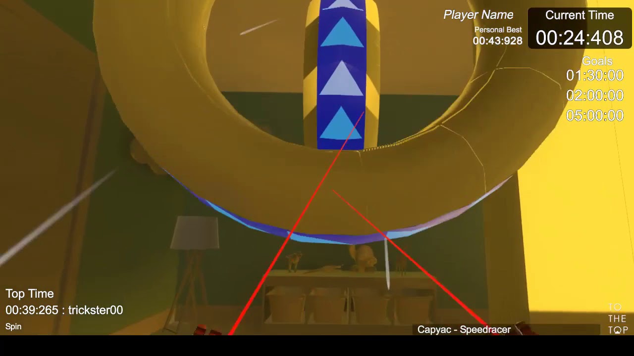 To the Top VR Spin Speedrun - YouTube