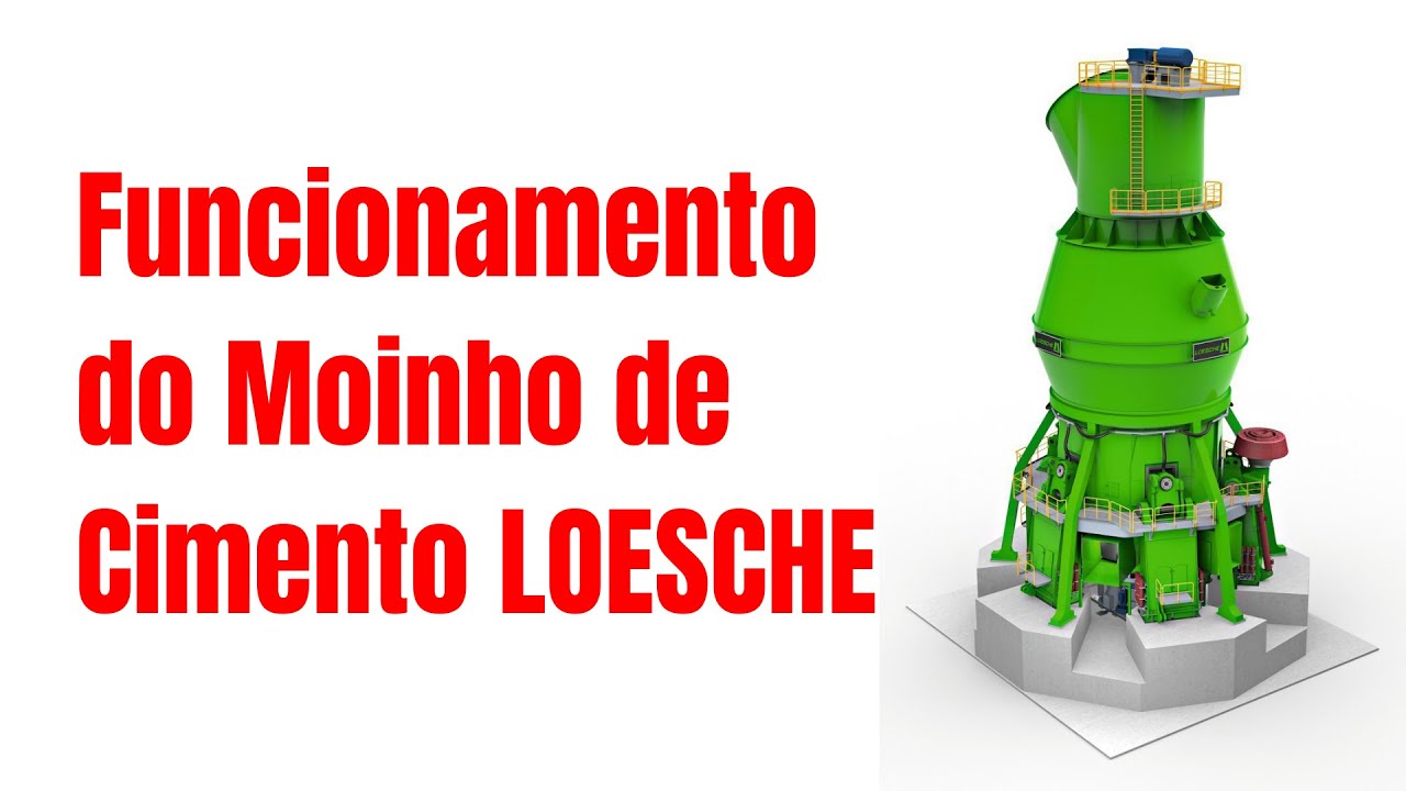 Funcionamento do Moinho de Cimento LOESCH - YouTube