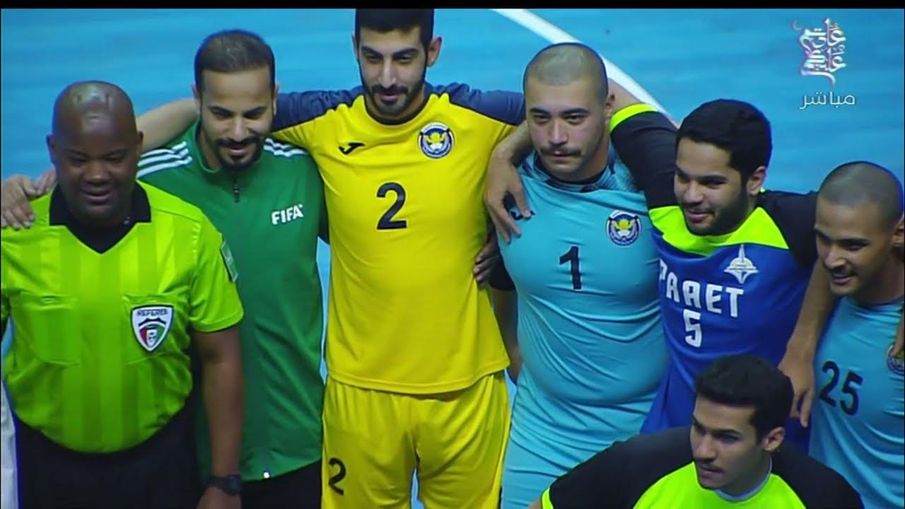 التطبيقي Xاكادميةالشرطة نهائي كرة قدم الصالات لدورةالالعاب الرياضية