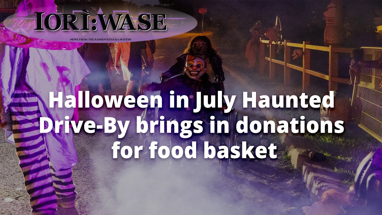 Halloween in July Haunted Drive-By brings in donations for food basket ...