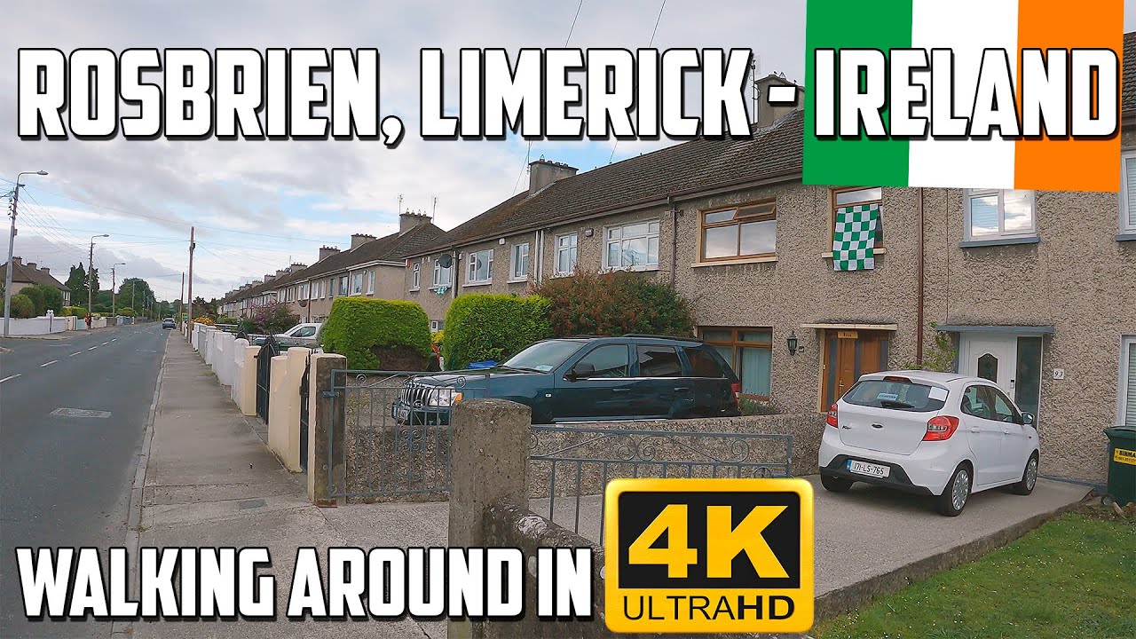 4k Video of Rosbrien Limerick, Ireland - Walking around - YouTube