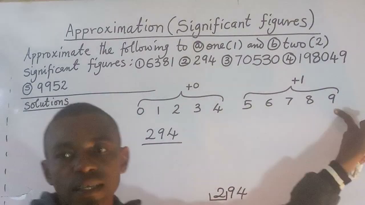 Approximation Significant Figures Lesson One 1 YouTube Approximation Significant Figures Lesson One 1 YouTube