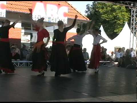 Fandangos - Rathausfest - 2008 - Gruppe Flamencoschule Daniel Jüdes ...