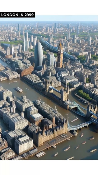 LONDON IN YEAR 2999 - YouTube