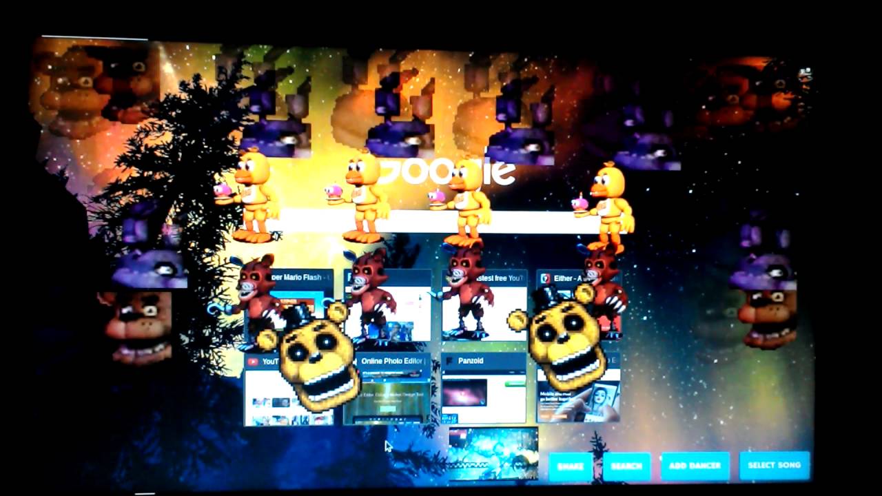 FNAF 1 Song on GIF Dance Party - YouTube