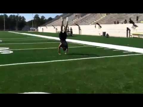 World Record - most backhandsprings in a row Jack Payne - YouTube