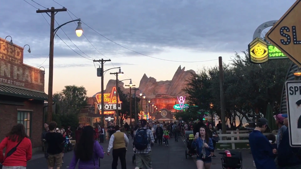 DCA: Life Could Be a Dream! Sunset Lighting - YouTube