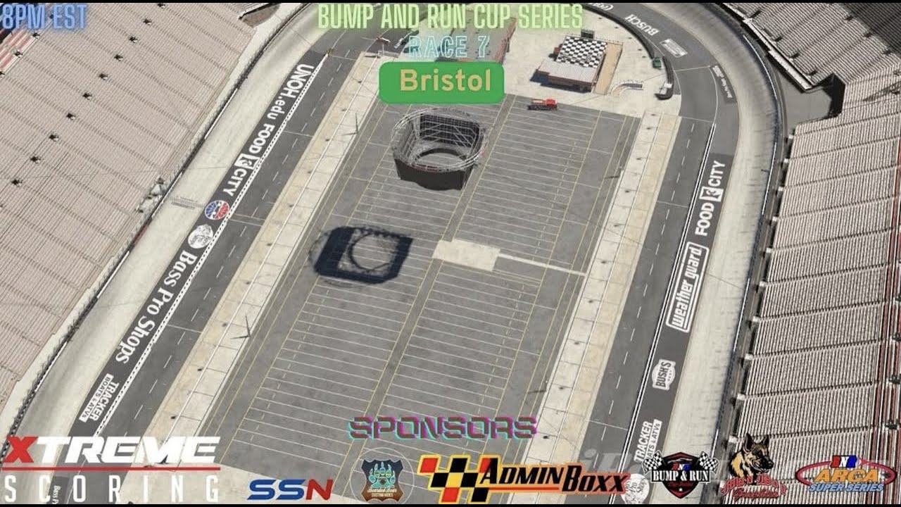 Bump And Run Cup Series iRacing | Bristol | Race 7 - YouTube