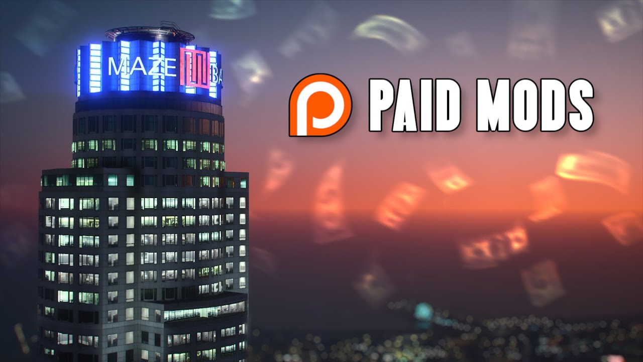 The Problem With Paid Mods - YouTube