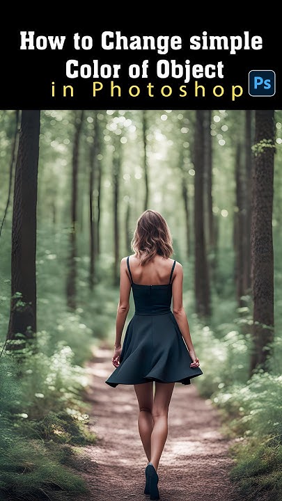 How to Change simple Color of Object |Photoshop Short Tutorial | Vidu ...