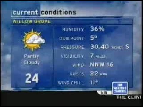 TWC IntelliStar - 12/27/04 - 1:18pm EST - YouTube