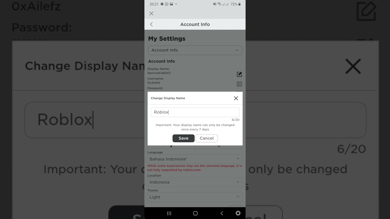 oh nono Username roblox nono pake:( - YouTube