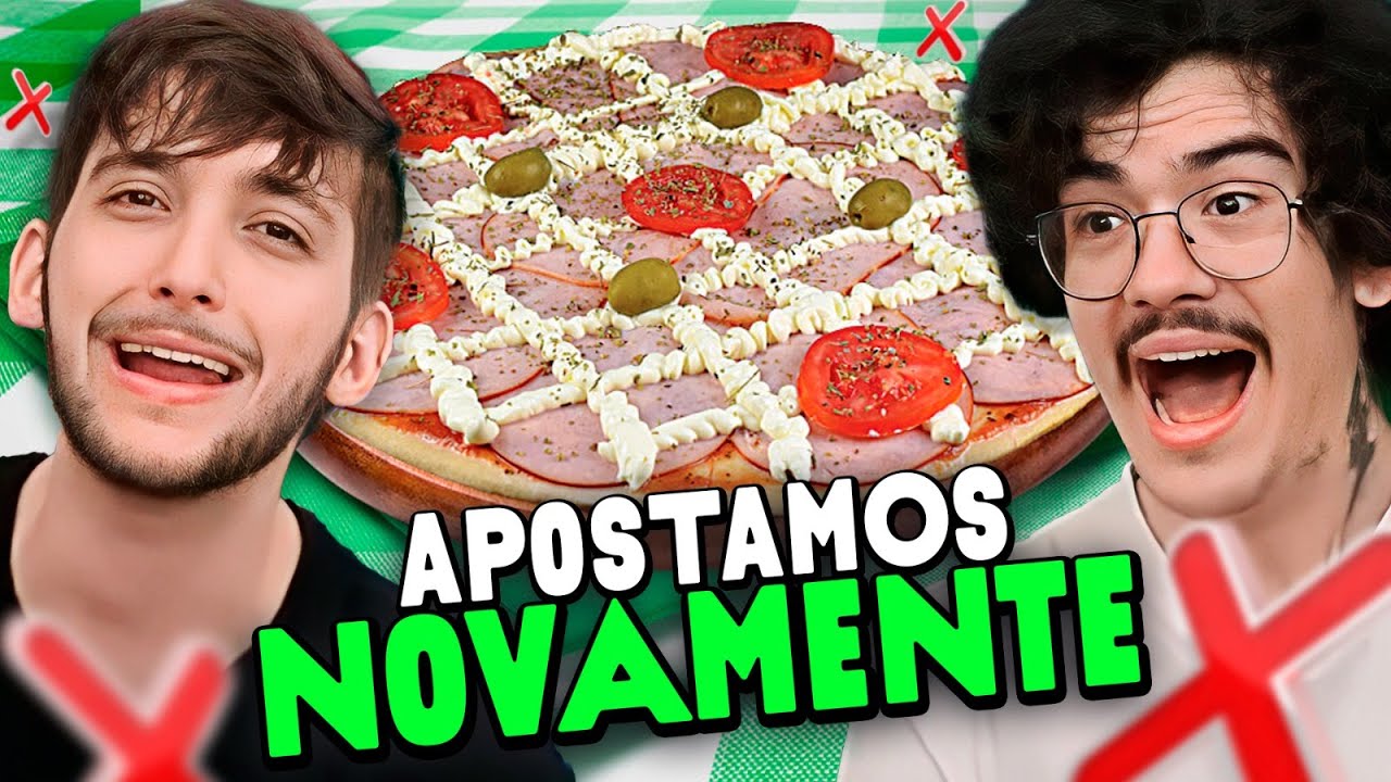 APOSTANDO TUDO POR COMIDA | ZeRO e Calango são Coisa Nossa - YouTube