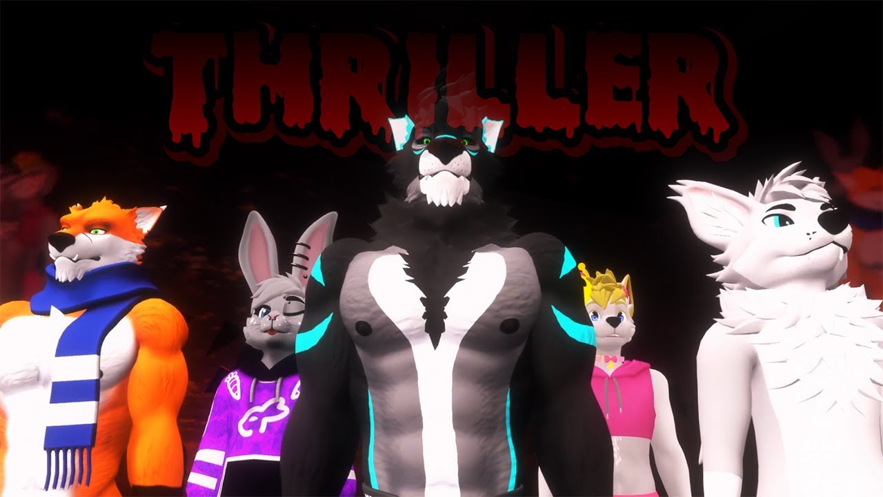 Thriller (Michael Jackson) VRC MMD | Paws Play - S3 Halloween Special ...