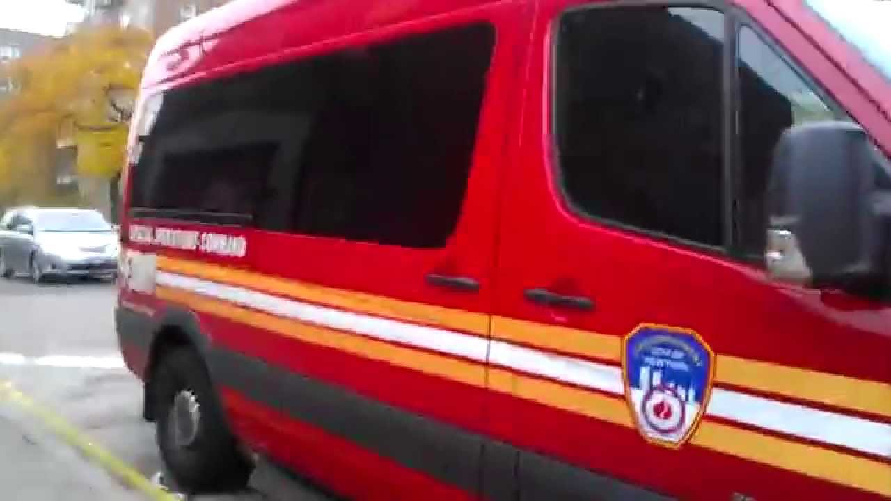FDNY special operations command van - YouTube