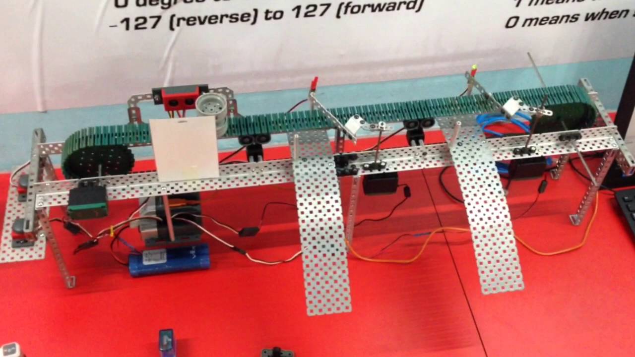 VEX Robotics Sorter Machine - YouTube