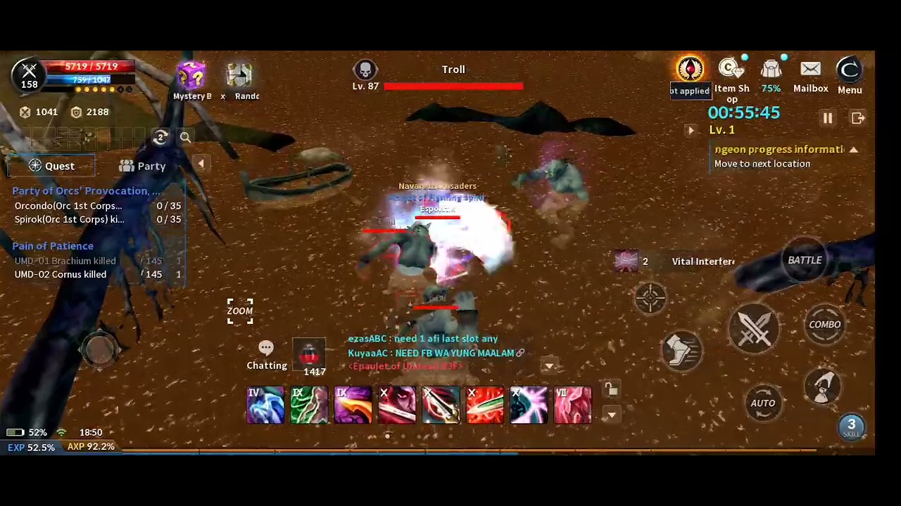 Cabal Mobile 🇨🇿-| Map part DROP [ASTRAL BLUE BIKE] - YouTube